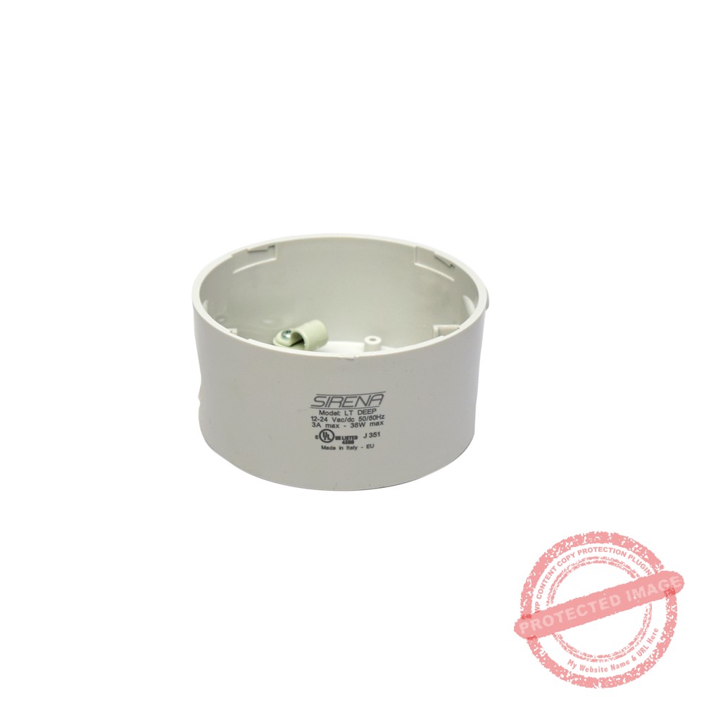 Base para sobreponer 12/24VDC/AC gris Deep LT - Luces Peruanas